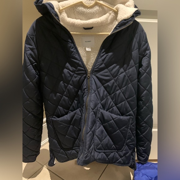 Jackets & Coats | Old Navy Sherpa Lined Jacket | Poshmark